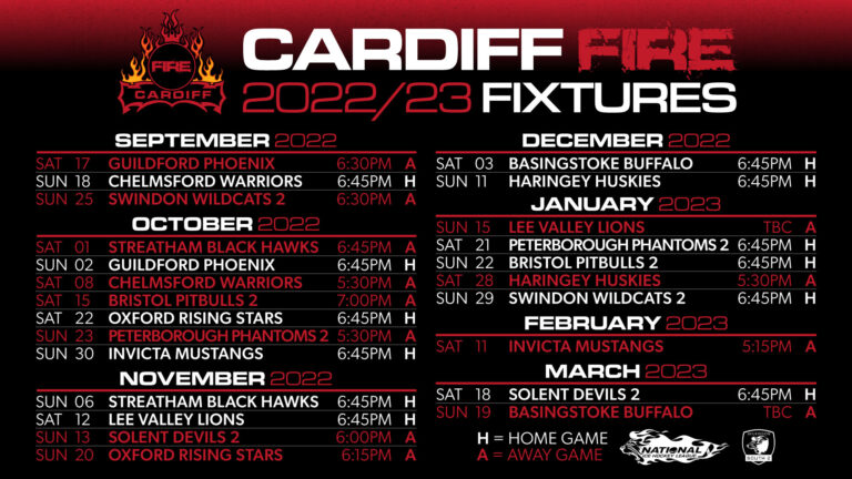 Cardiff Fire - Official Website of the Cardiff Fire Ice Hockey Club