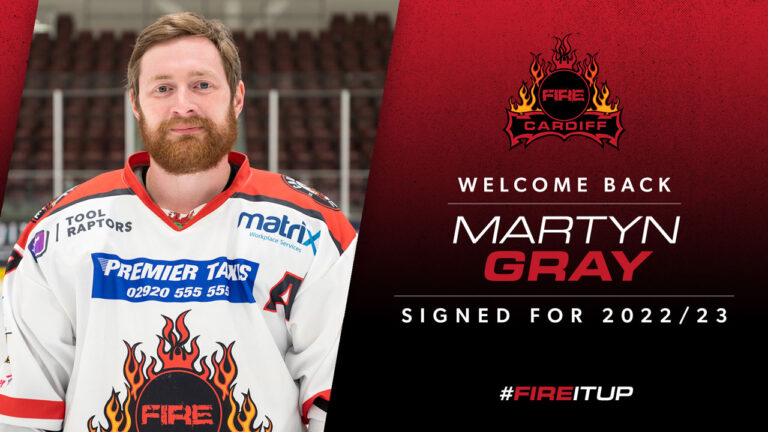 Defenceman Martyn Gray returns to Fire for 2022/23 | Official Website ...